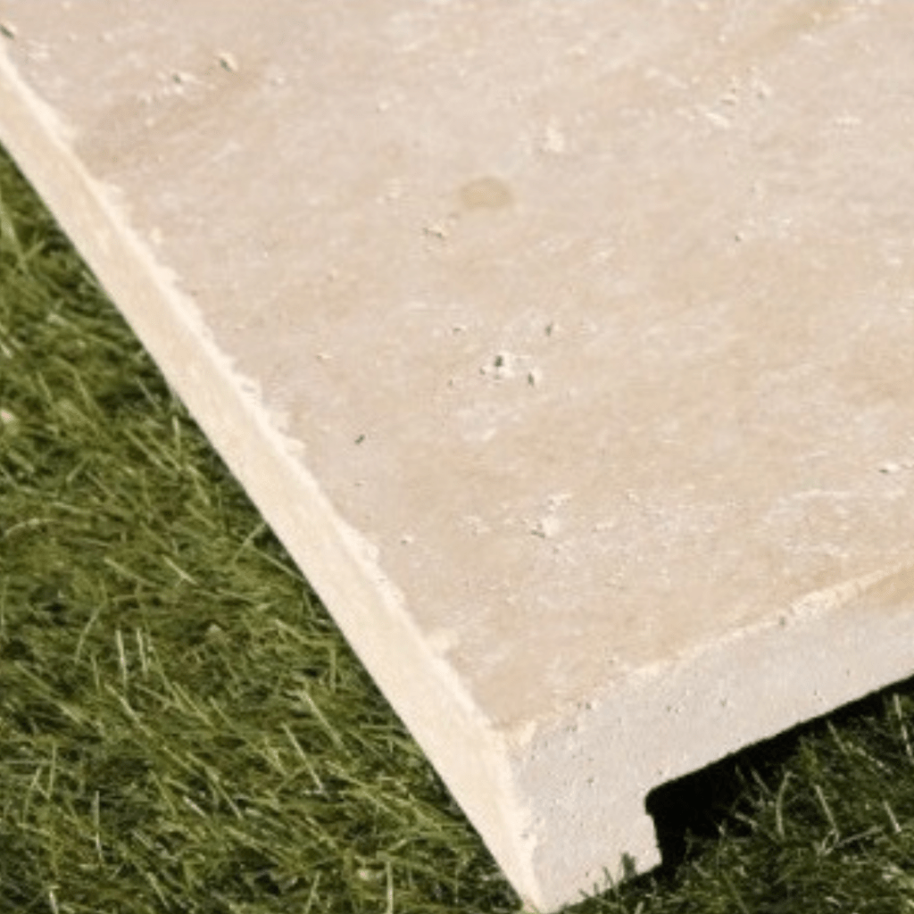 Margelle Travertin Premier choix avec talon | Apex Pierre