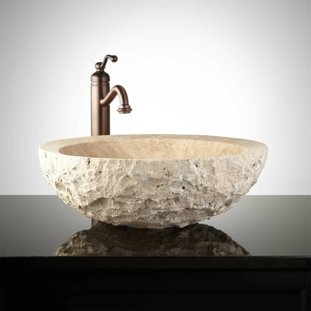 Vasque en Travertin | Apex Pierre